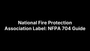 National Fire Protection Association Label: NFPA 704 Guide – Safety Decals