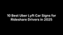 10 Best Uber Lyft Car Signs for Rideshare Drivers in 2025 – Safety Decals