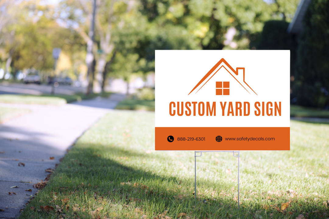 Collection of High-Quality Yard Signs | Safety Decals