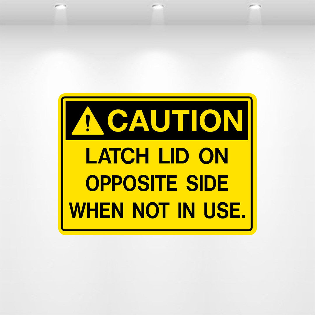 Collection of High-Quality Waste Decals | Safety Decals – Page 7