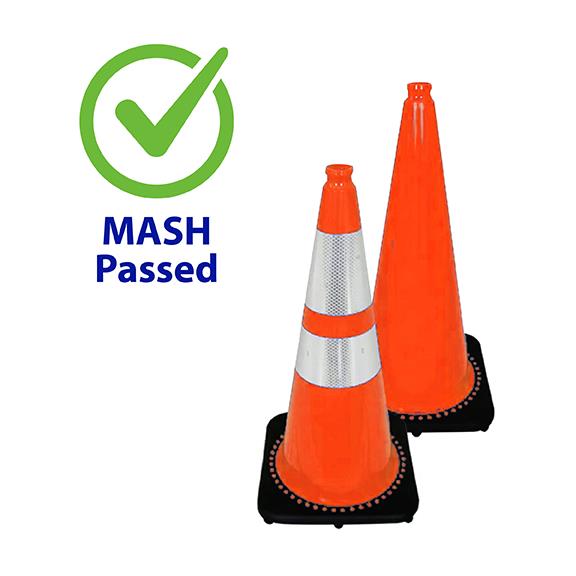 Traffic Cones - Wide Body, No Reflectors | Safety Decals